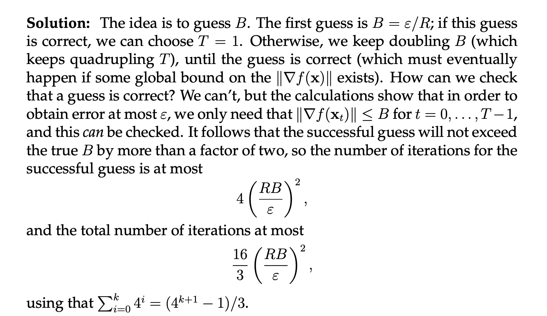 Exercise 15 ion On The Total Number Of Iterations Oknoname